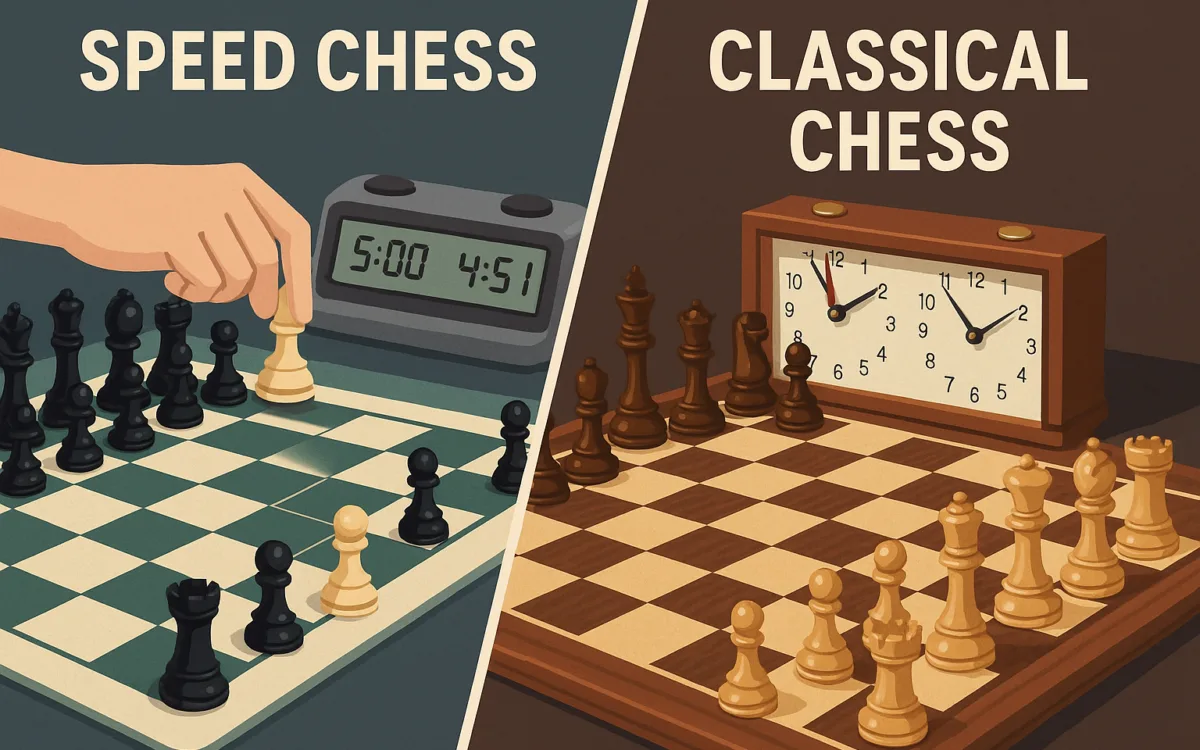 Choosing a Chess Set - Speed Chess vs. Classical Chess - Regency Chess